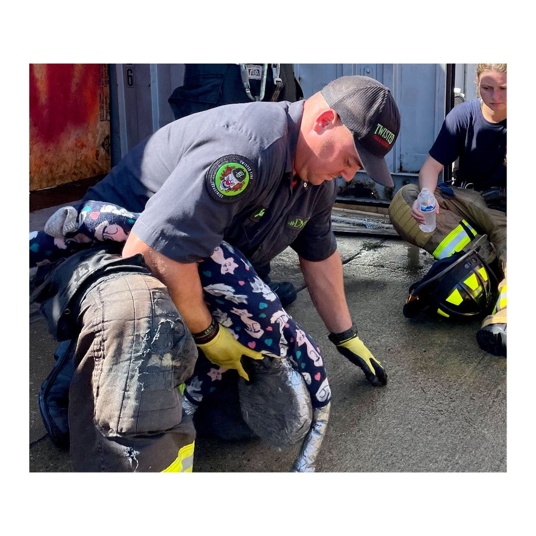 Twisted Fire Circle Patch | Twisted Fire Industries